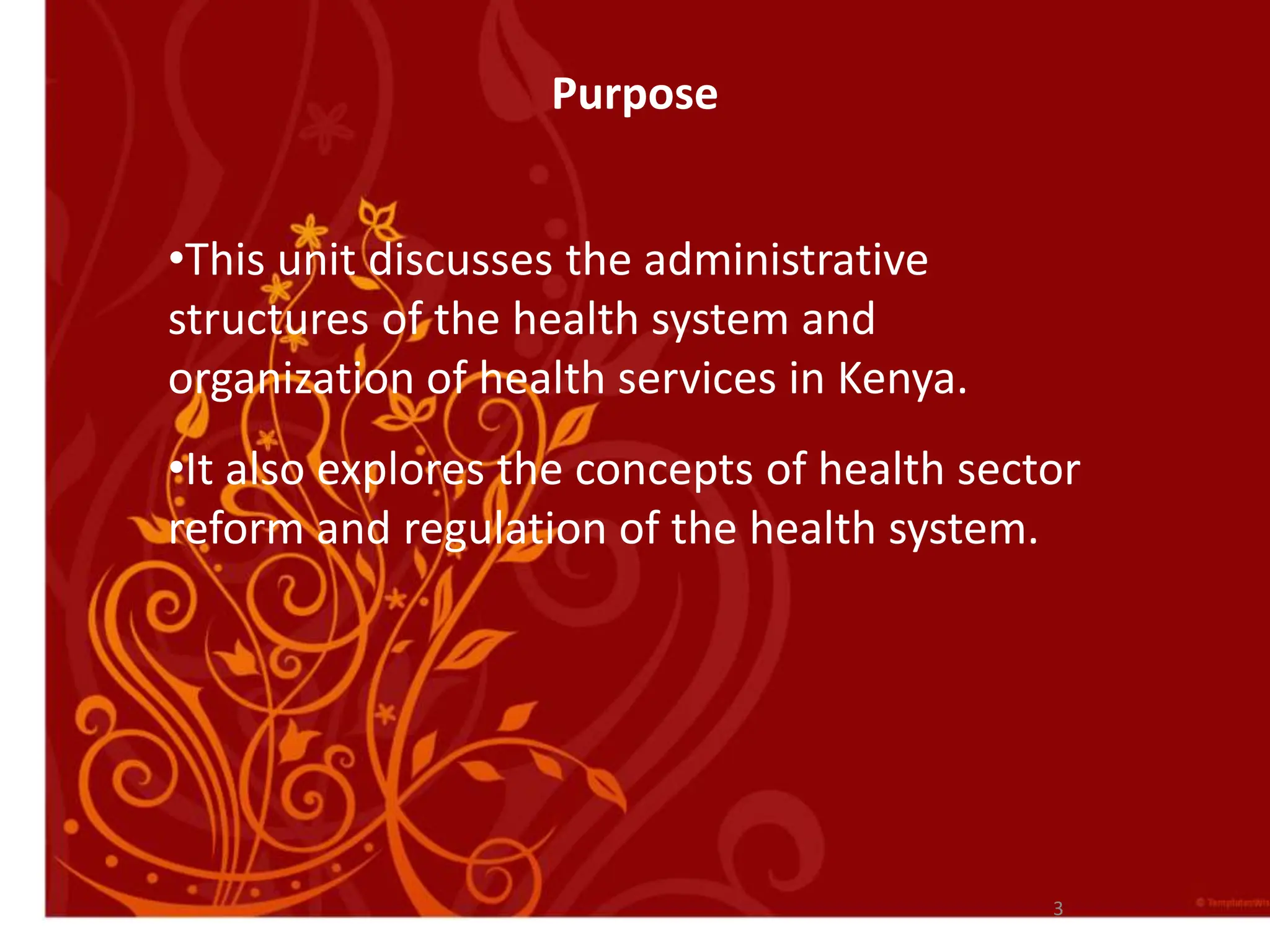 organization-of-health-services-and-system-in-kenya_ | PPT
