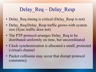 Collision avoidance using a wandering token in the PTP protocol | PDF