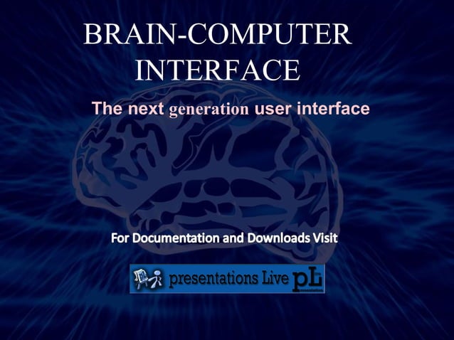 Brain Computer Interface | PPT