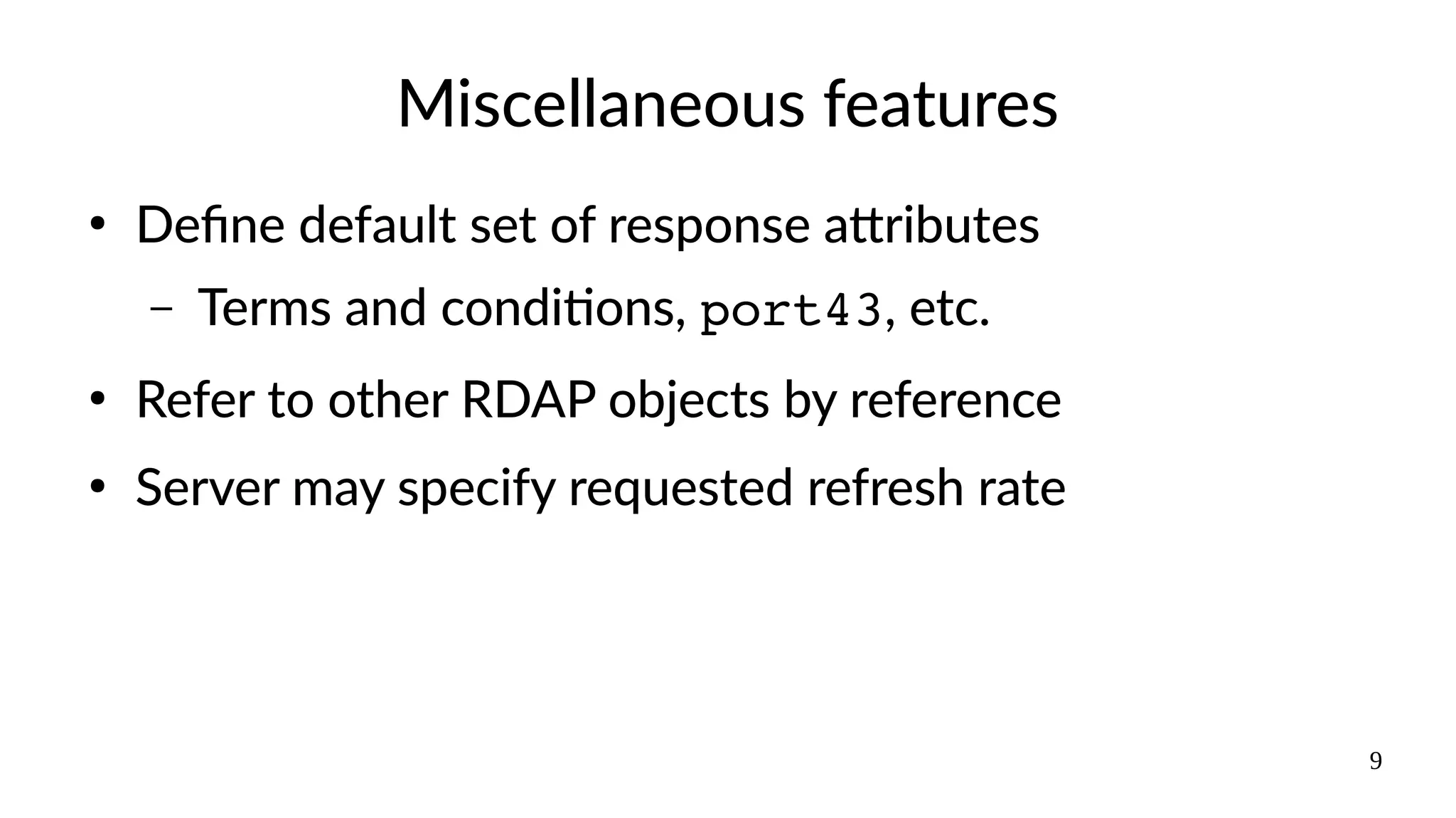 IETF 104: Regext RDAP mirroring | PPT