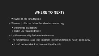 IETF 104: Deployment of validation reconsidered | PPT