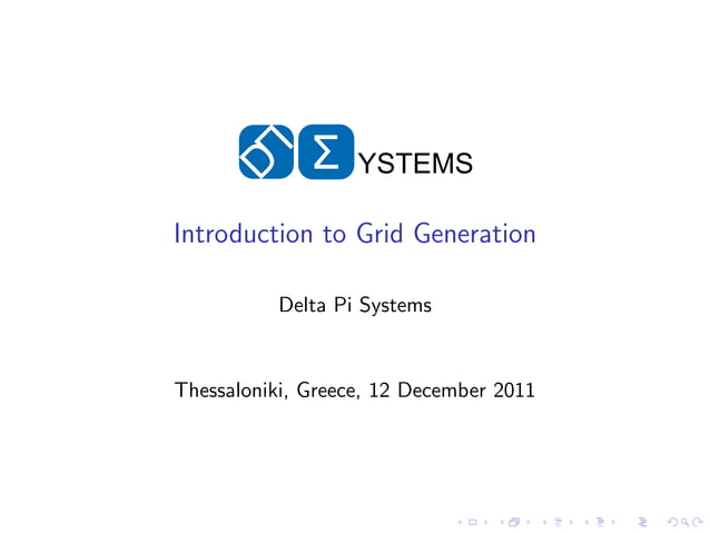 Introduction to Grid Generation | PDF