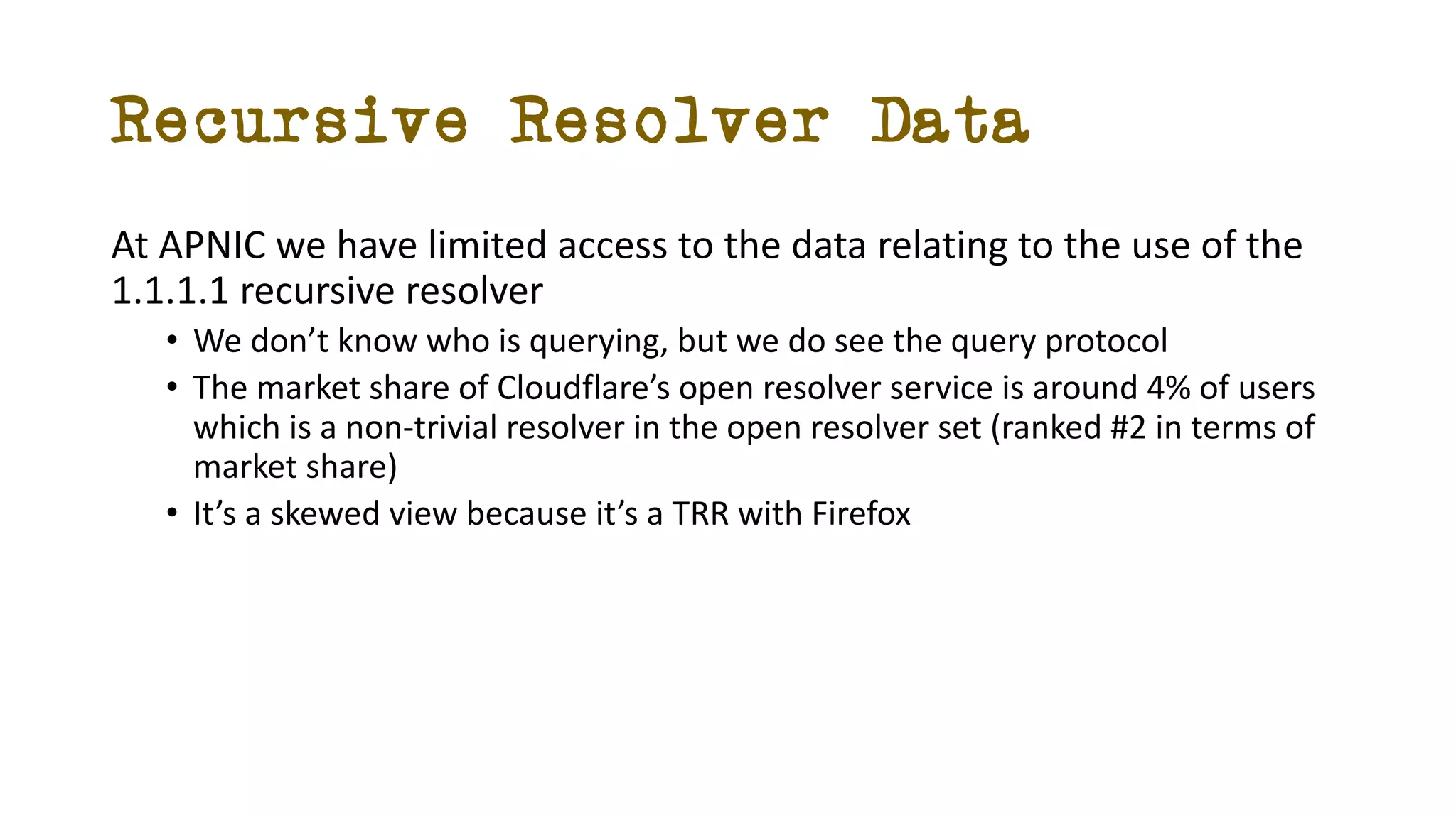 DoH vs DoT presentation by Geoff Huston and Joao Damos | PDF