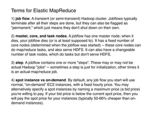 Getting started with Hadoop, Hive, and Elastic MapReduce | PPT