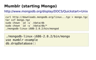 Django with Mongo using Mongoengine | PPT
