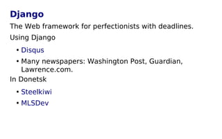 Django with Mongo using Mongoengine | PDF