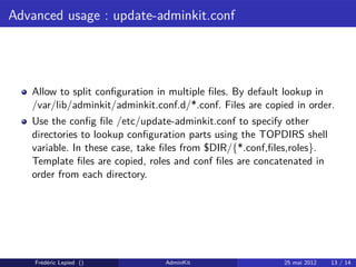 AdminKit | PDF | Operating Systems | Computer Software and Applications