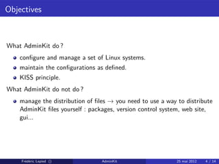 AdminKit | PDF | Operating Systems | Computer Software and Applications