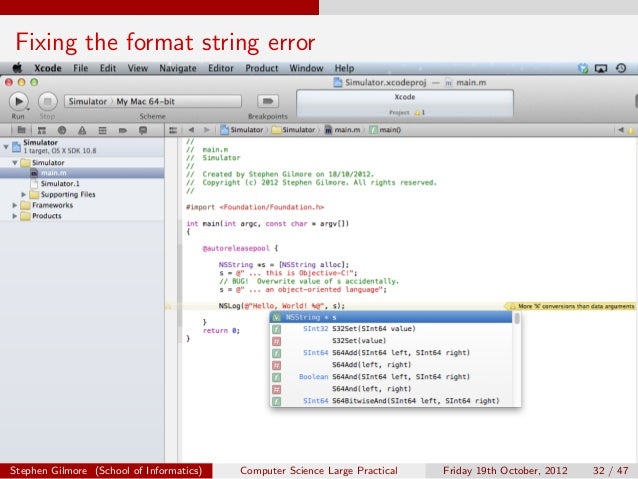 Getting started with Xcode