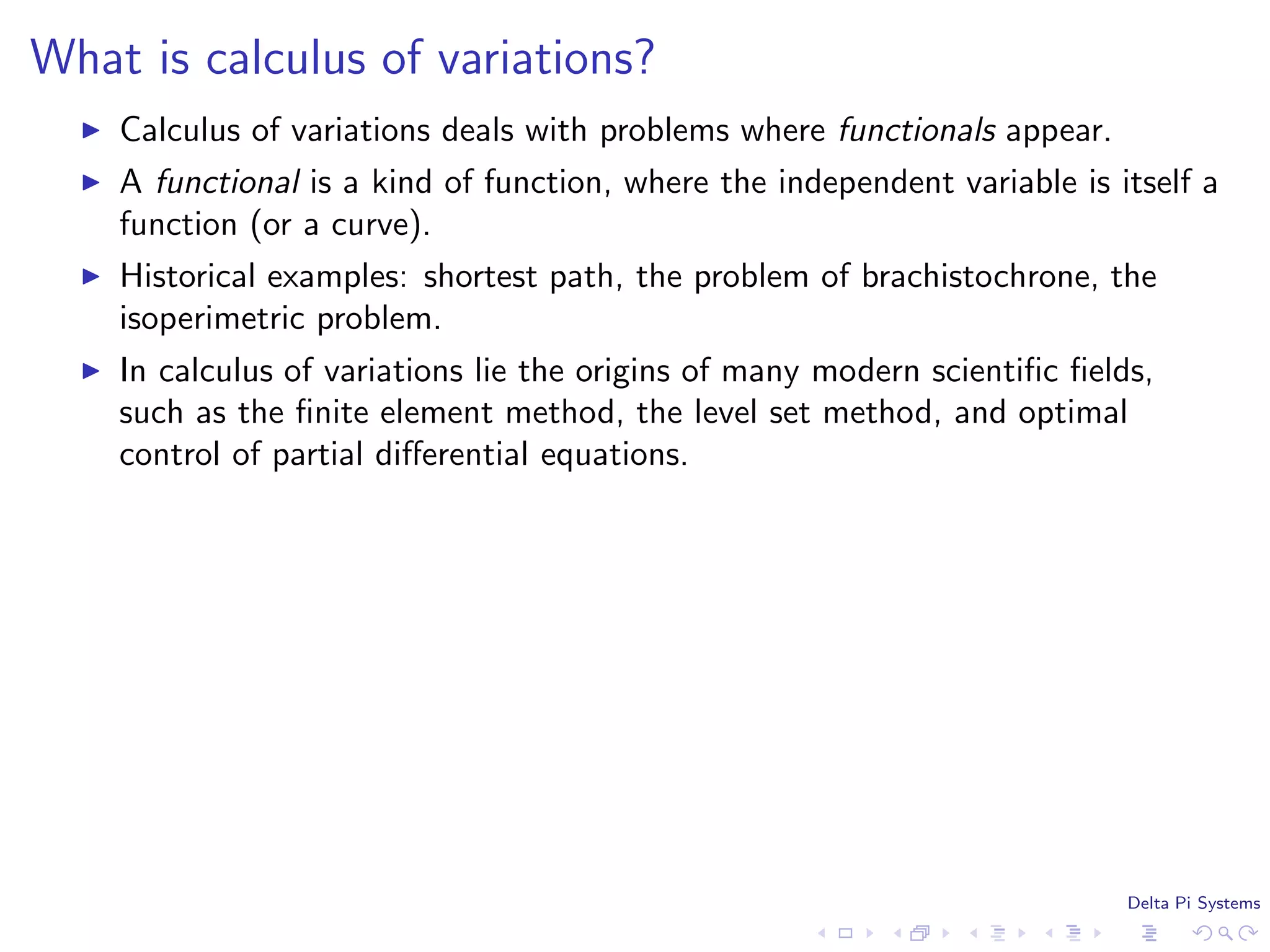 Introduction To Calculus Of Variations Pdf