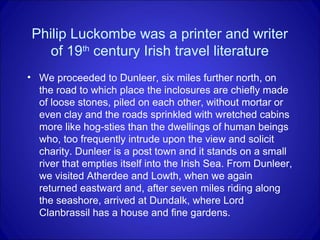 Visitors to Dunleer through the Years | PPT