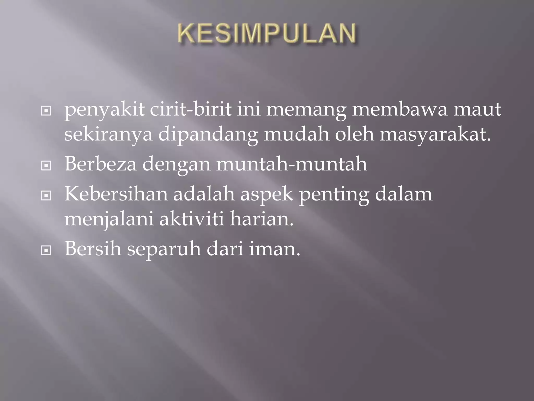 CIRIT-BIRIT DI KALANGAN BAYI & KANAK-KANAK | PPT