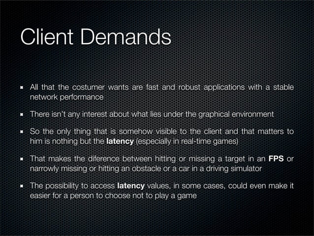Qos In Network Gaming Pdf Computer Networking Computing