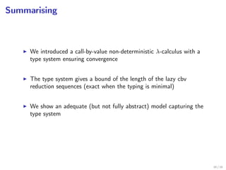 Call-by-value non-determinism in a linear logic type discipline | PDF