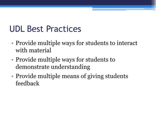 Making Your Courses Accessible: Best Practices For Creating an Inclusive Learning Environment | PPTX