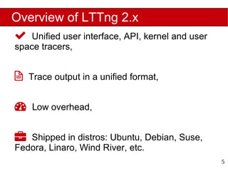 LTTng-UST: Efficient System-Wide User-Space Tracing | PDF | Operating Systems | Computer ...