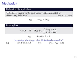 Simply typed lambda-calculus modulo isomorphisms | PDF
