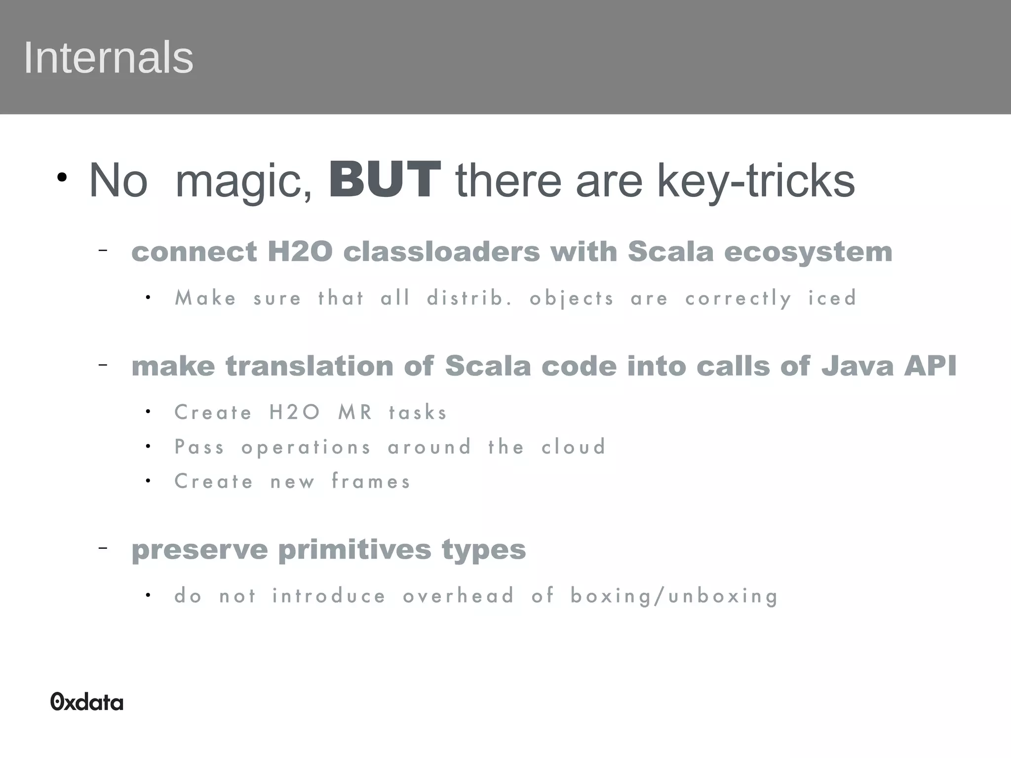 Michal Malohlava presents: Open Source H2O and Scala | PDF | Programming Languages | Computing