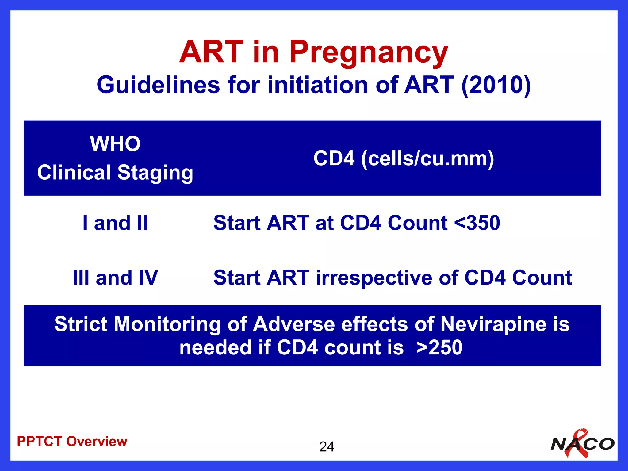 Prevention of Parent To Child Transmission PPTCT | PPT