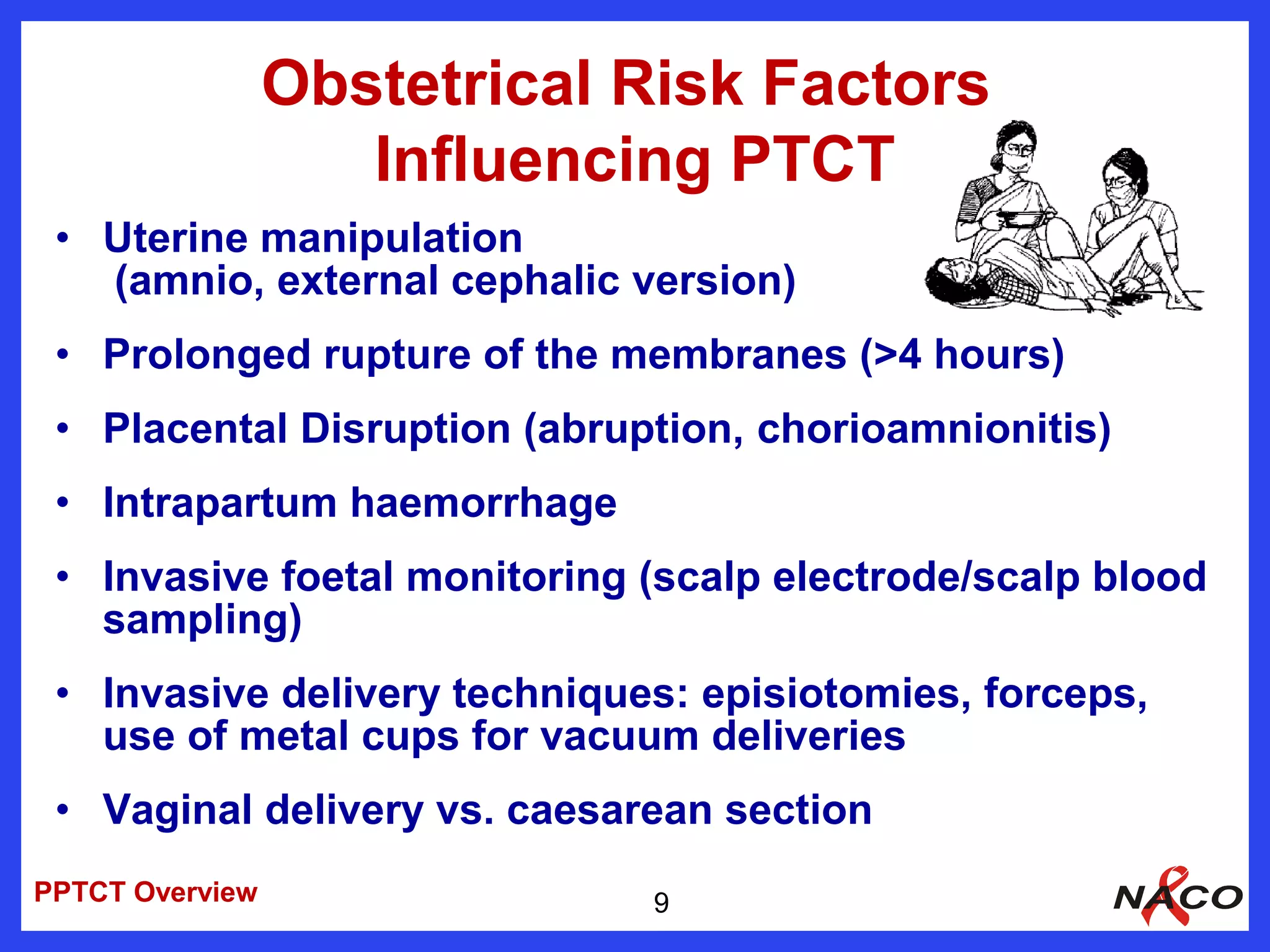 Prevention of Parent To Child Transmission PPTCT | PPT