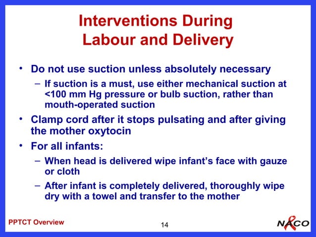 Prevention of Parent To Child Transmission PPTCT | PPT | Pregnancy ...