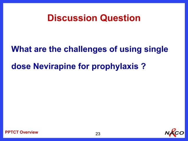 Prevention of Parent To Child Transmission PPTCT | PPT | Pregnancy ...