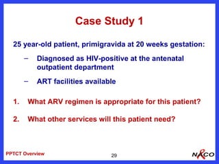 Prevention of Parent To Child Transmission PPTCT | PPT