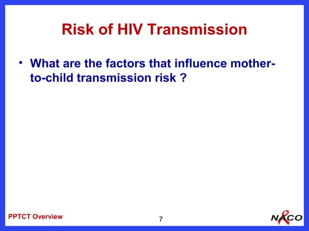 Prevention of Parent To Child Transmission PPTCT | PPT | Pregnancy ...