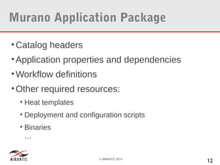 Murano: Application Catalog for Openstack | PPT