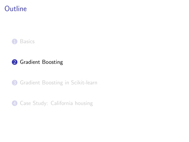 Gradient Boosted Regression Trees in scikit-learn | PPT