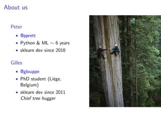 Gradient Boosted Regression Trees in scikit-learn | PPT
