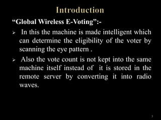 globel wireless e votingSlides | PPT