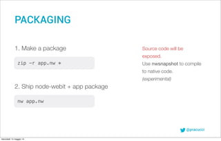 Building native desktop applications with node-webkit | PDF | Web Development | Internet