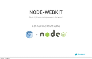 Building native desktop applications with node-webkit | PDF | Web Development | Internet