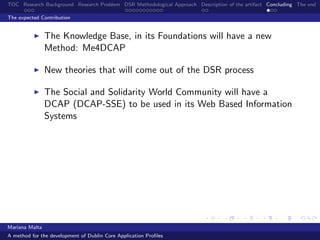 A method for the development of Dublin Core Application Profiles | PDF