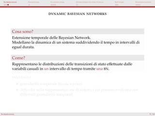 Continuous Time Bayesian Network Classifiers, M.Sc Thesis | PPT