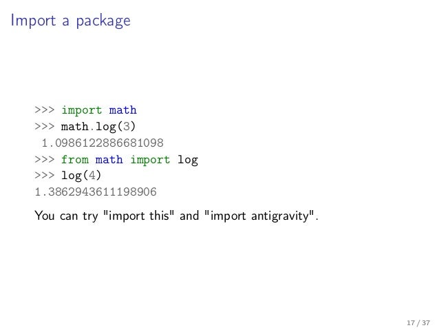 Numerical tour in the Python eco-system: Python, NumPy, scikit-learn