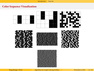 Algorithms for Graph Coloring Problem | PDF
