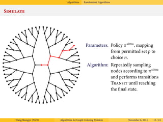 Algorithms for Graph Coloring Problem | PDF