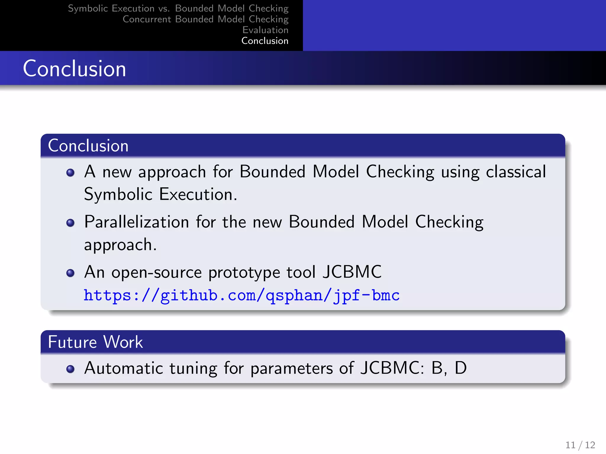 Concurrent Bounded Model Checking Ppt