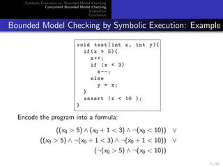 Concurrent Bounded Model Checking | PDF