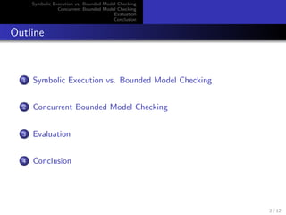 Concurrent Bounded Model Checking | PDF