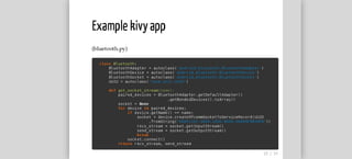 Remote Control your PC using Python and Kivy | PPT