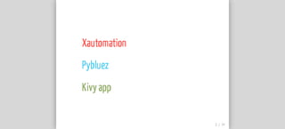 Remote Control your PC using Python and Kivy | PPT