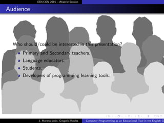 Computer Programming as an Educational Tool in the English Classroom: a ...