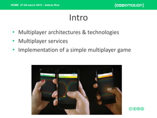 Introduction to development of multiplayer HTML5 games (with Socket.io) | PPT