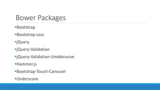 Untangle Your Front End Development with Visual Studio 2015 | PPT