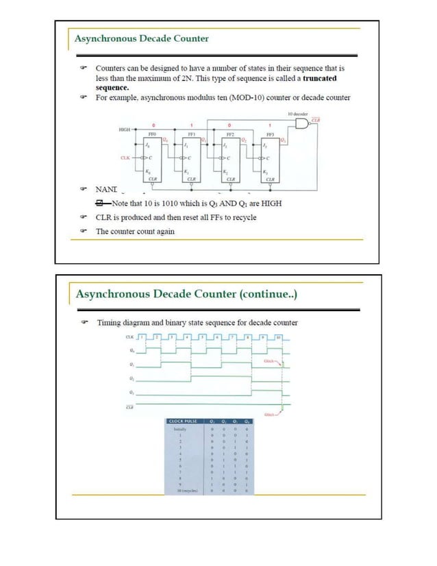 Counters In Digital Logic Design | DOCX
