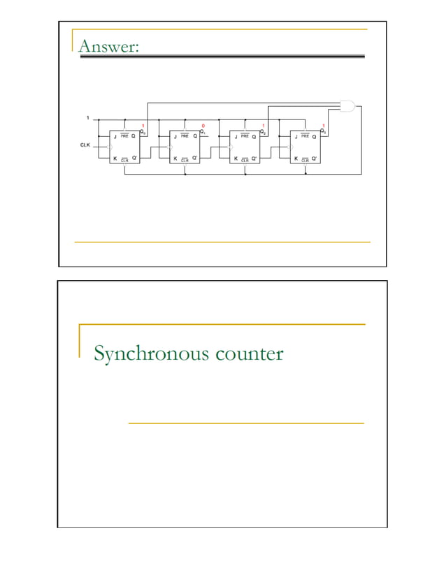 Counters In Digital Logic Design | DOCX