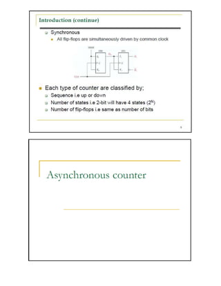 Counters In Digital Logic Design | DOCX